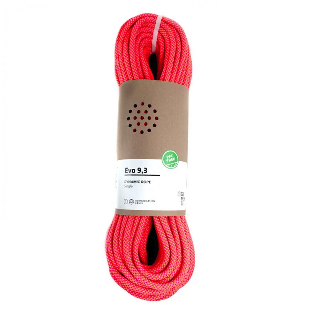 Gilmonte Evo 9.3mm DRY fixBOND 70m coral - dynamic rope